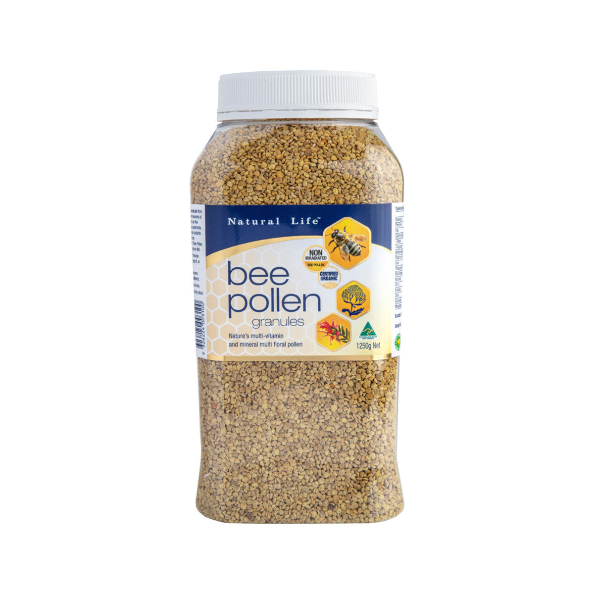 Natural Life Bee Pollen Granules (Non Irradiated) 1.25kg – Better Value ...