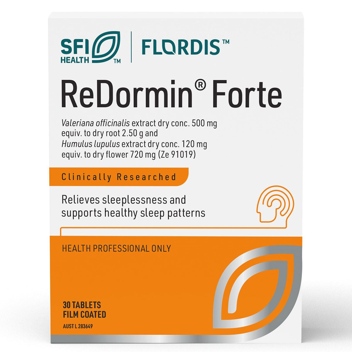 Flordis ReDormin Forte 30 Tablets – Better Value Pharmacy