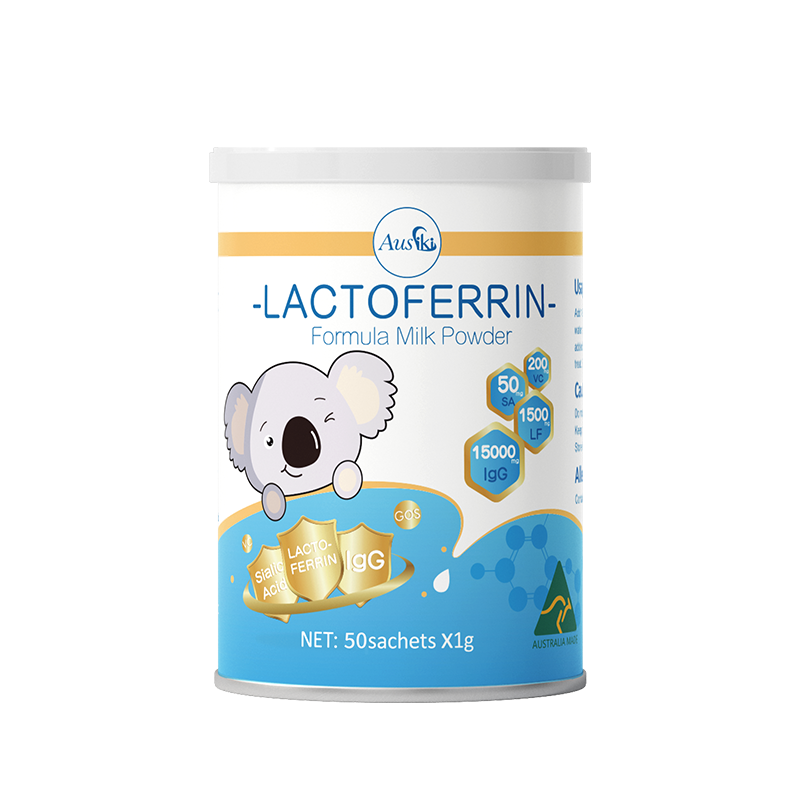 Ausiki Lactoferrin Formula Milk Powder 1500mg 1g x 50 Sachets – Better ...