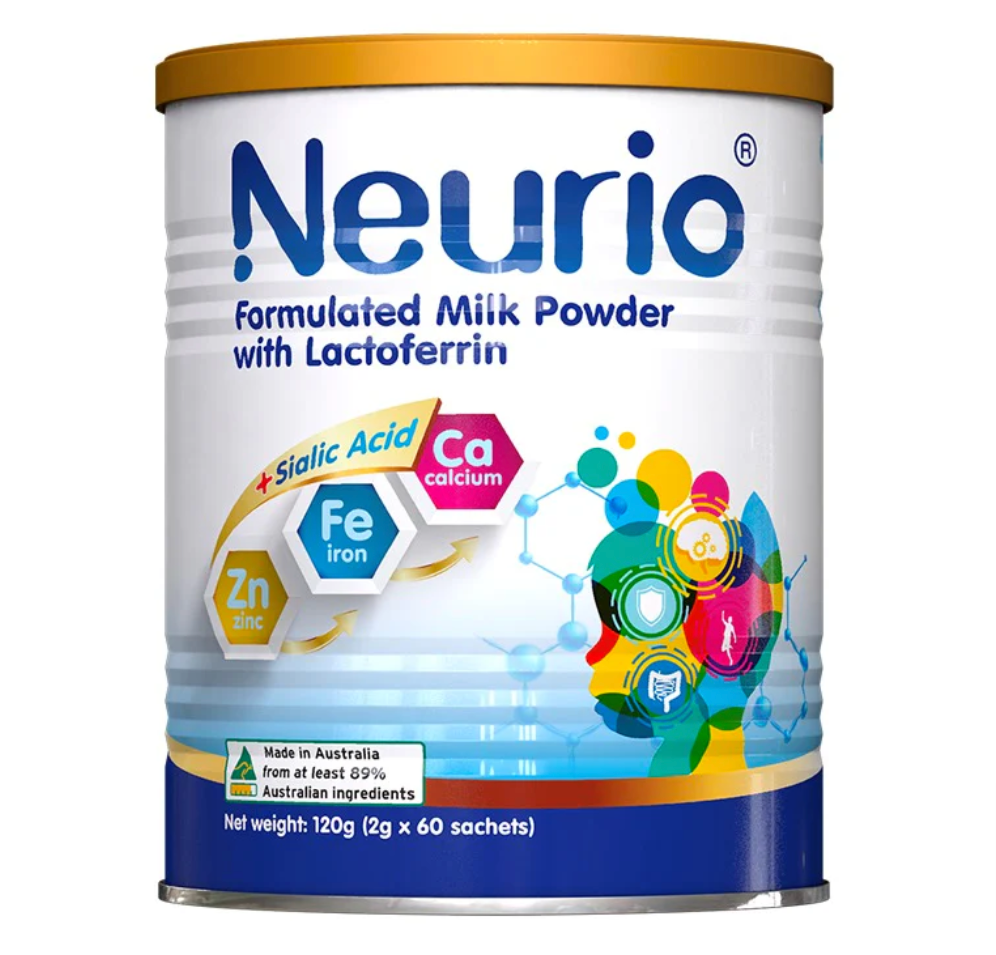 Neurio Formulated Milk Powder With Lactoferrin & Sialic Acid 120g ...