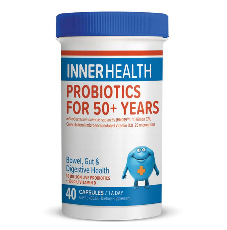 Inner Health Probiotic for 50+ Years 40 Capsules – Better Value Pharmacy