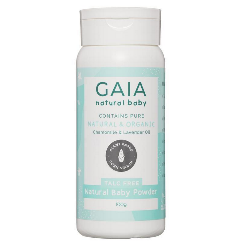 Gaia Natural Baby Powder 100g – Better Value Pharmacy