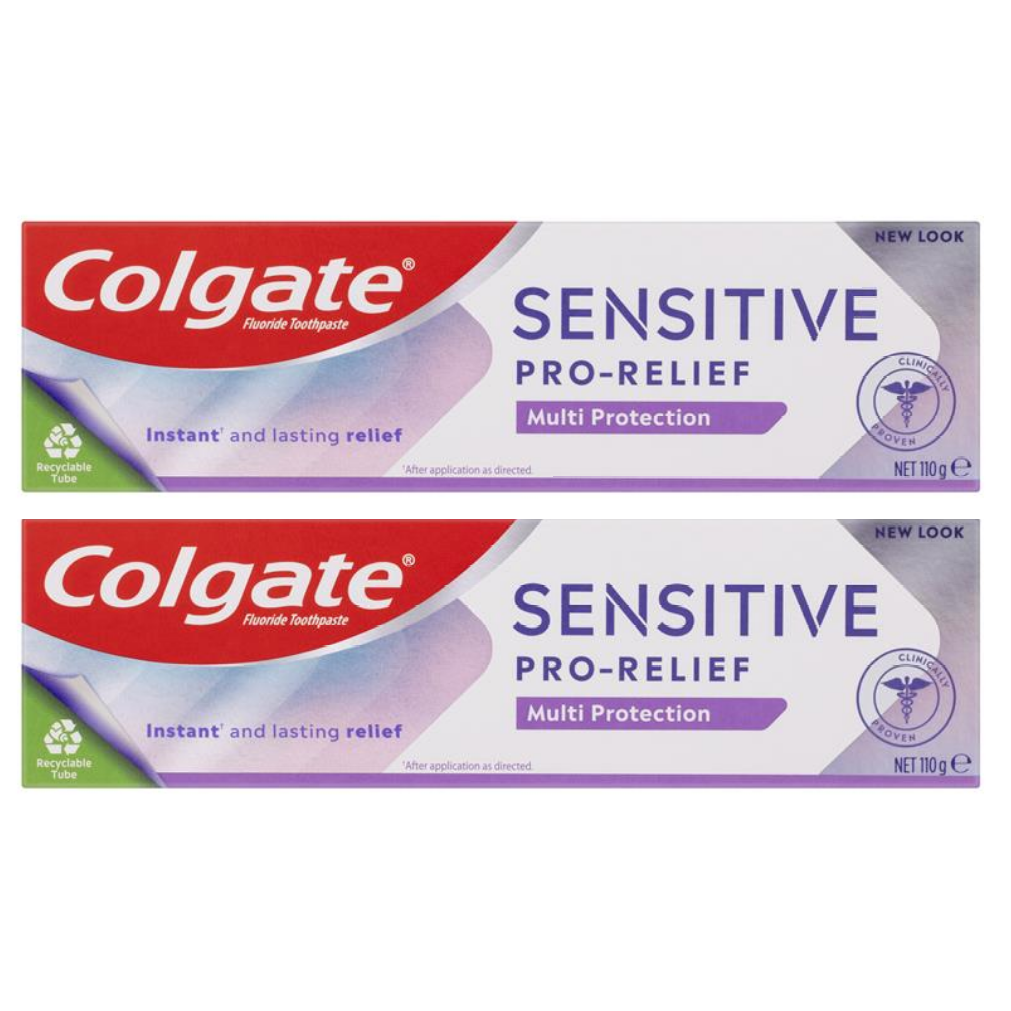 Colgate Toothpaste Sensitive ProRelief Multi Protection 2 x 110g - Spe ...