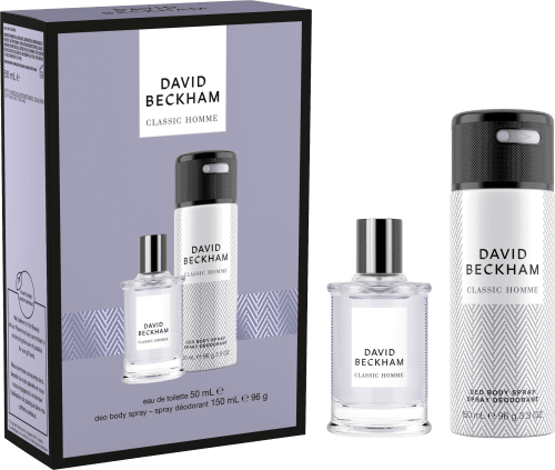 David Beckham Classic Homme Eau de Toilette 50mL 2 Piece Set – Better ...