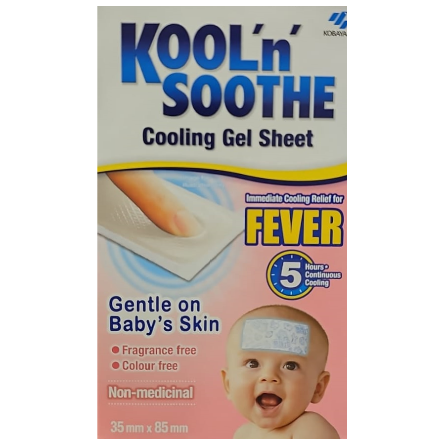 Kool n Soothe Cooling Gel Sheet 6 Sheets – Better Value Pharmacy