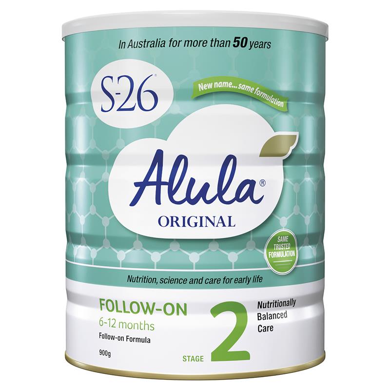 S26 Alula Original Stage 2 Follow-On Formula 6-12 Months 900g – Better Value Pharmacy