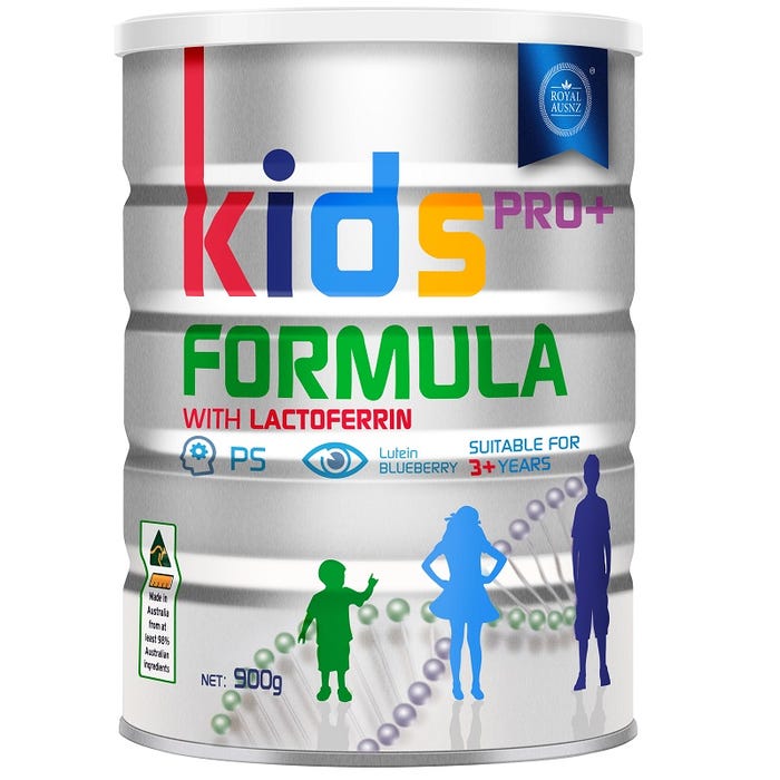 Royal AUSNZ Kids Pro+ Formula with Lactoferrin (3+ Years) 900g – Better ...