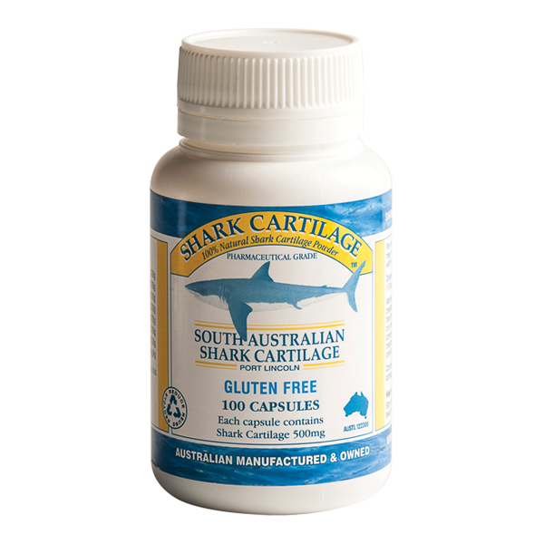Shark Cartilage South Australian Shark Cartilage 500mg 100 Capsules ...