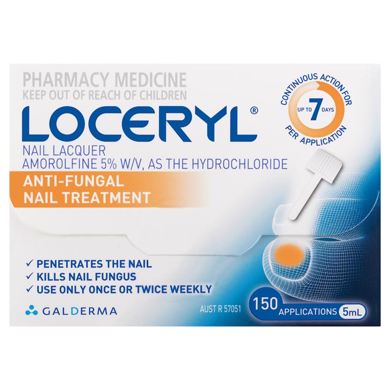 Loceryl Nail Lacquer Kit 5mL (Limit ONE per Order) – Better Value Pharmacy