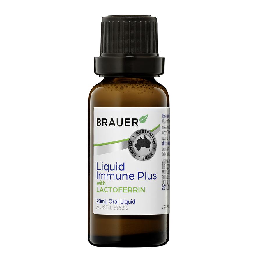 Brauer Liquid Immune Plus With Lactoferrin 23mL – Better Value Pharmacy