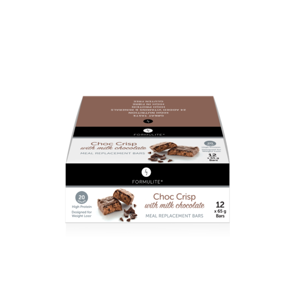 Formulite Meal Replacement 65g x 12 Bars Box – Choc Crisp Flavour ...