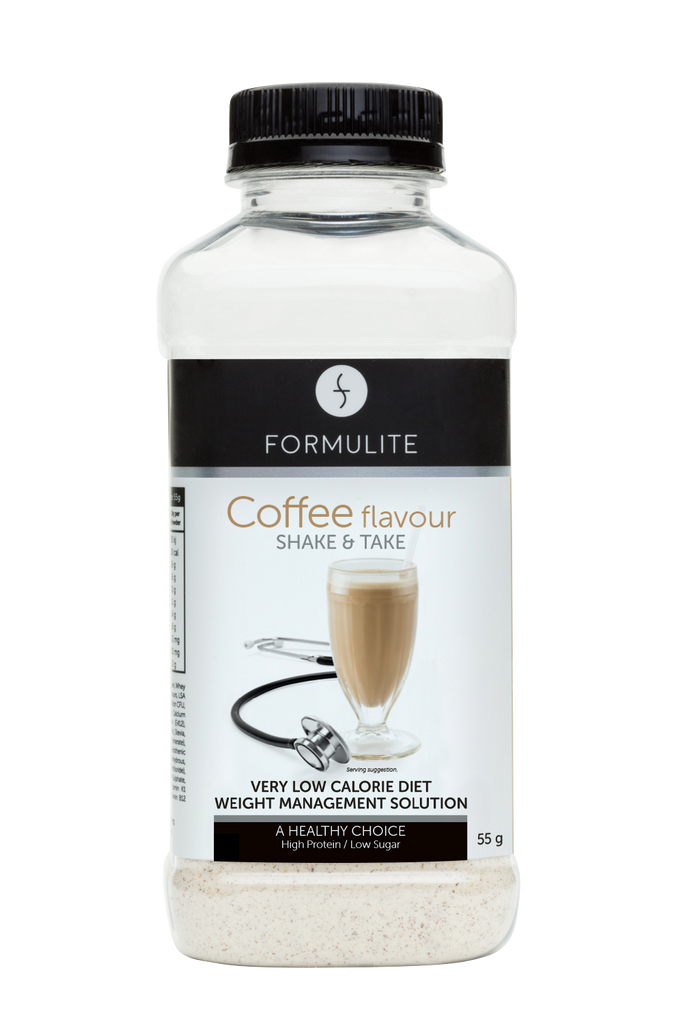 Formulite Meal Replacement Shake & Take - Coffee Flavour 55g Single Se ...