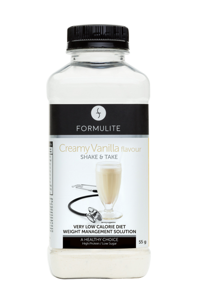 Formulite Meal Replacement Shake & Take - Creamy Vanilla Flavour 55g S ...
