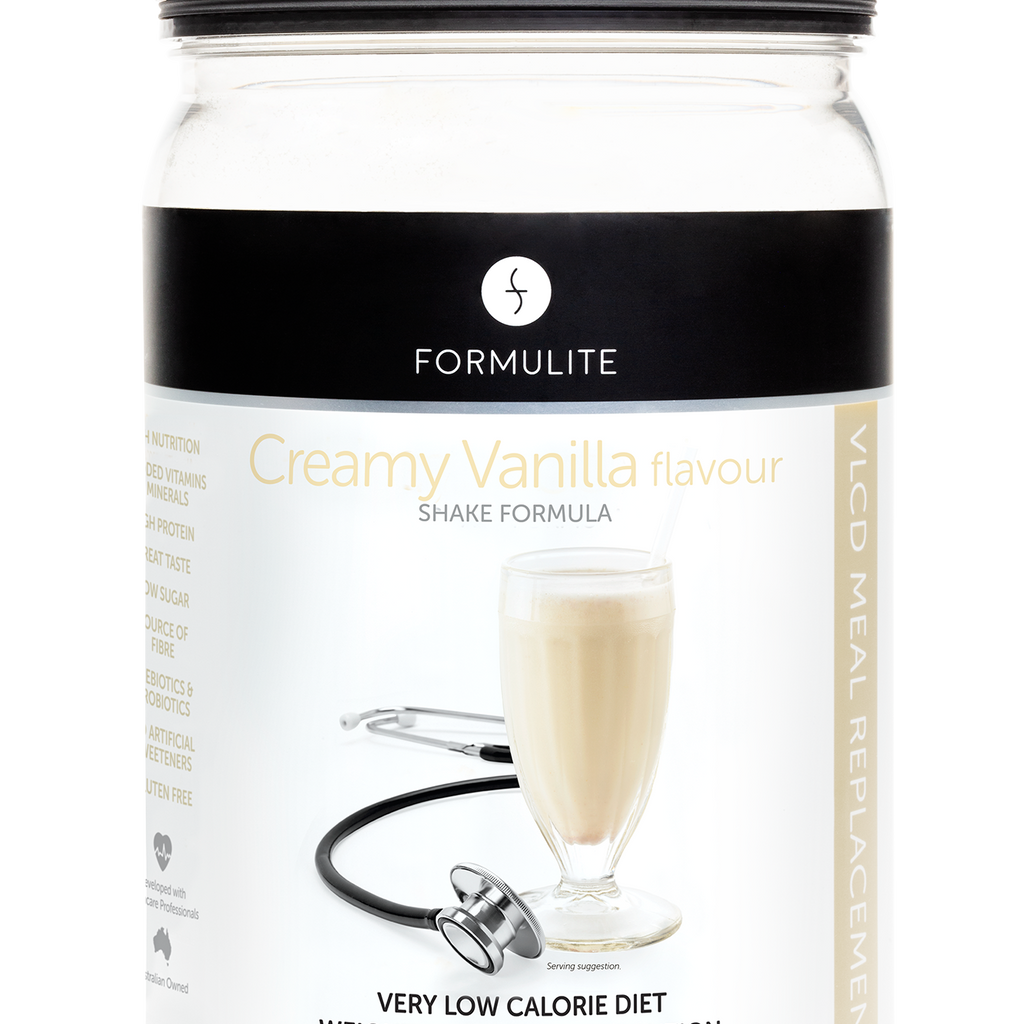 Formulite Meal Replacement Tub - Creamy Vanilla Flavour 770g - 14 Serv ...