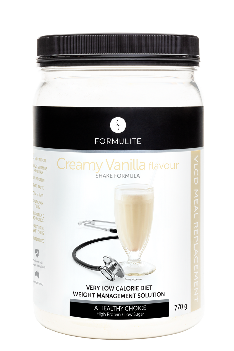 Formulite Meal Replacement Tub - Creamy Vanilla Flavour 770 g -14 Serv ...
