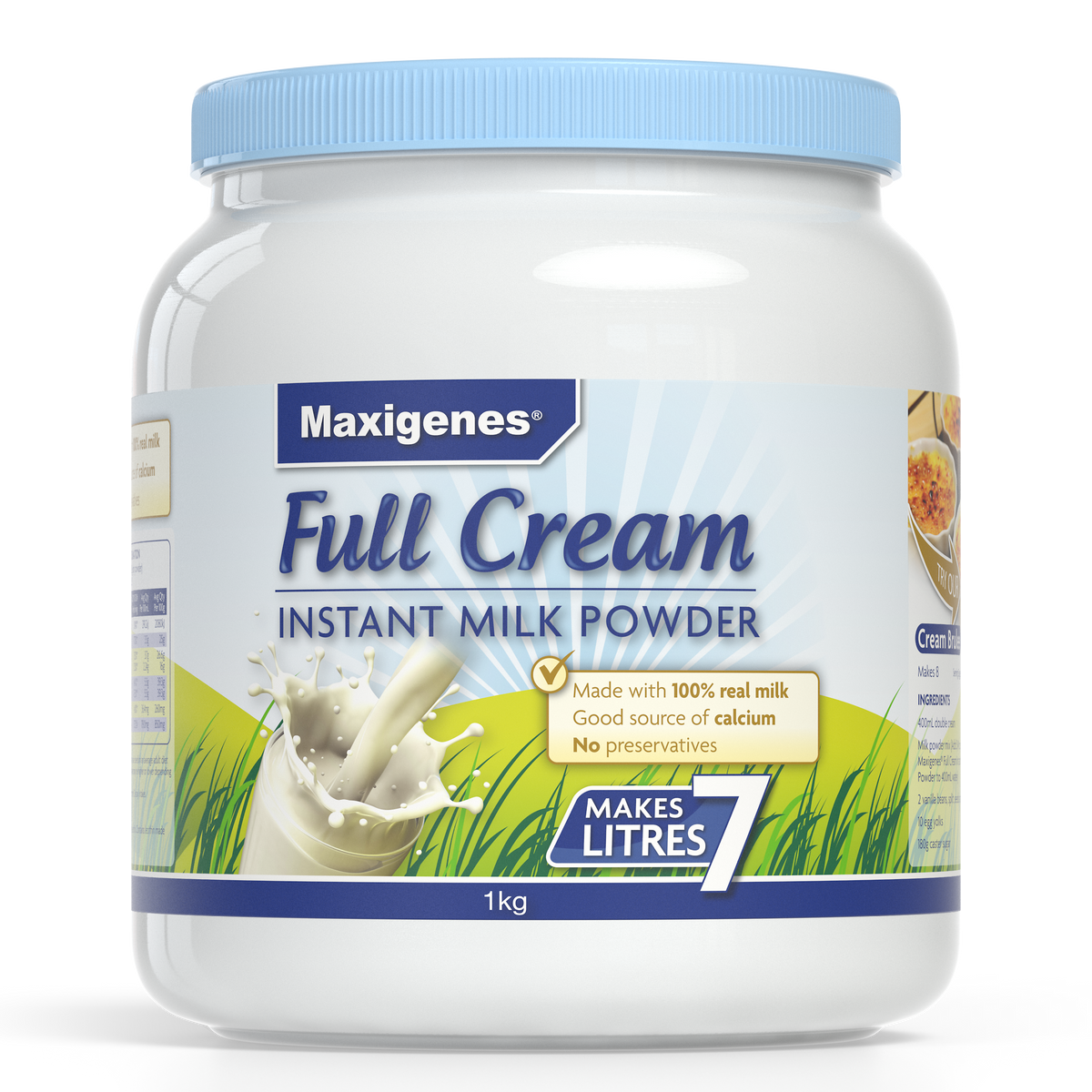 Maxigenes Full Cream Instant Milk Powder 1kg – Better Value Pharmacy