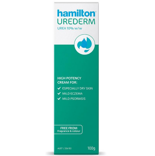 Hamilton Urederm Cream 10% 100g – Better Value Pharmacy