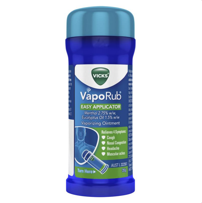 Vicks VapoRub Easy Applicator Vaporising Ointment 35g – Better Value ...