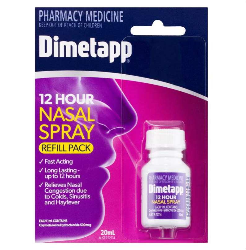 Dimetapp 12 Hour Nasal Spray Refill 20mL (Limit ONE per Order) – Better ...