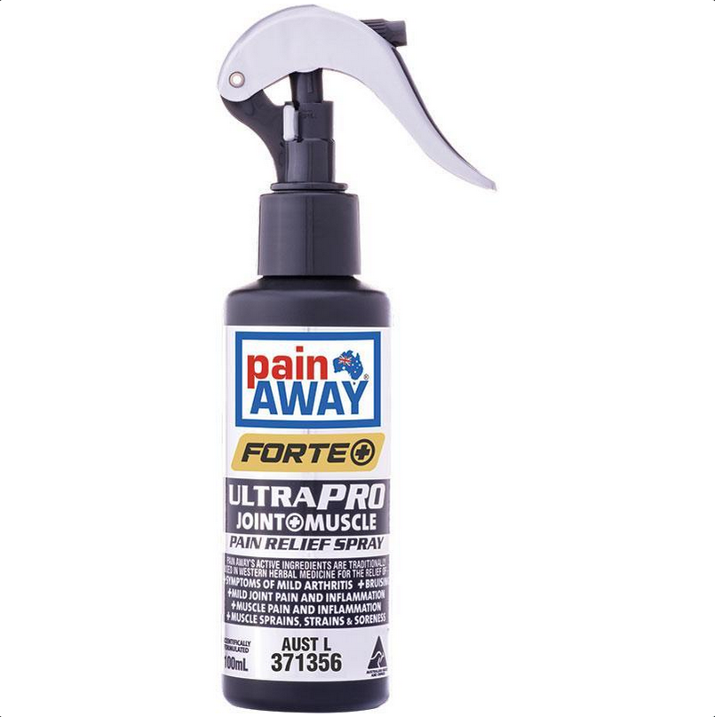 Pain Away Forte + Ultra Pro Joint & Muscle Pain Relief Spray 100mL ...