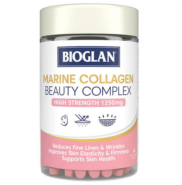 Bioglan Marine Collagen Beauty Complex 60 Tablets – Better Value Pharmacy