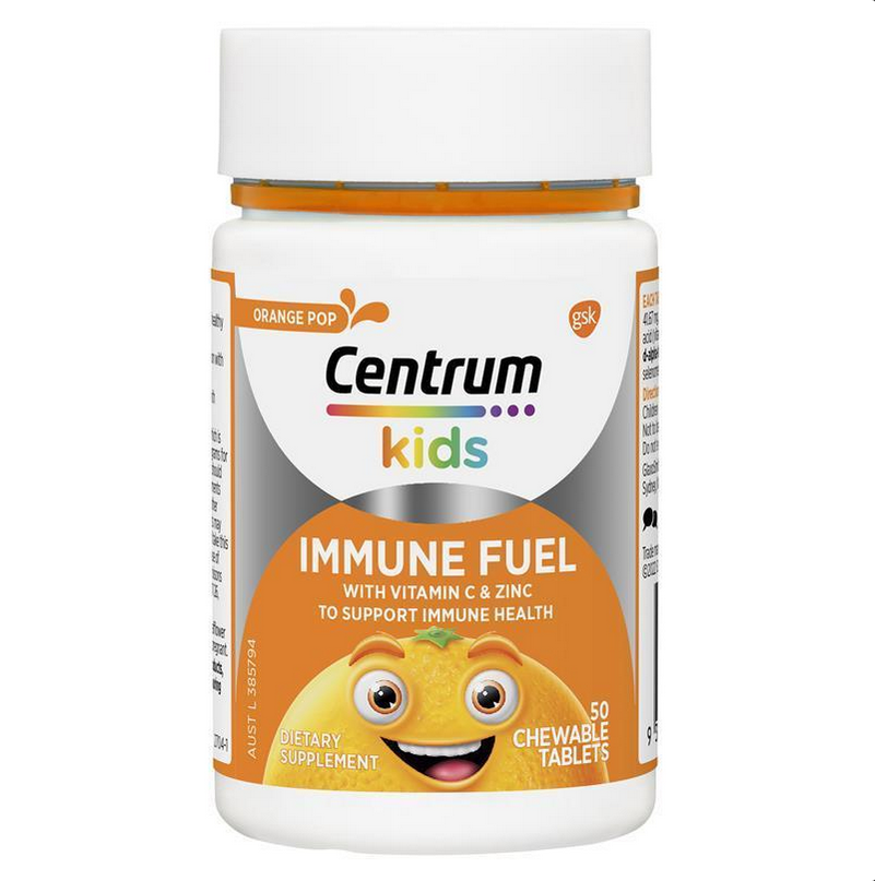 Centrum Kids Immune Fuel 50 Chewable Tablets – Better Value Pharmacy