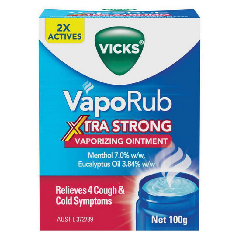 Vicks Vaporub Xtra Strong 100g – Better Value Pharmacy