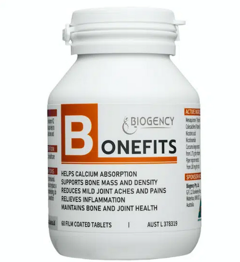 Biogency Bonefits 60 Tablets – Better Value Pharmacy