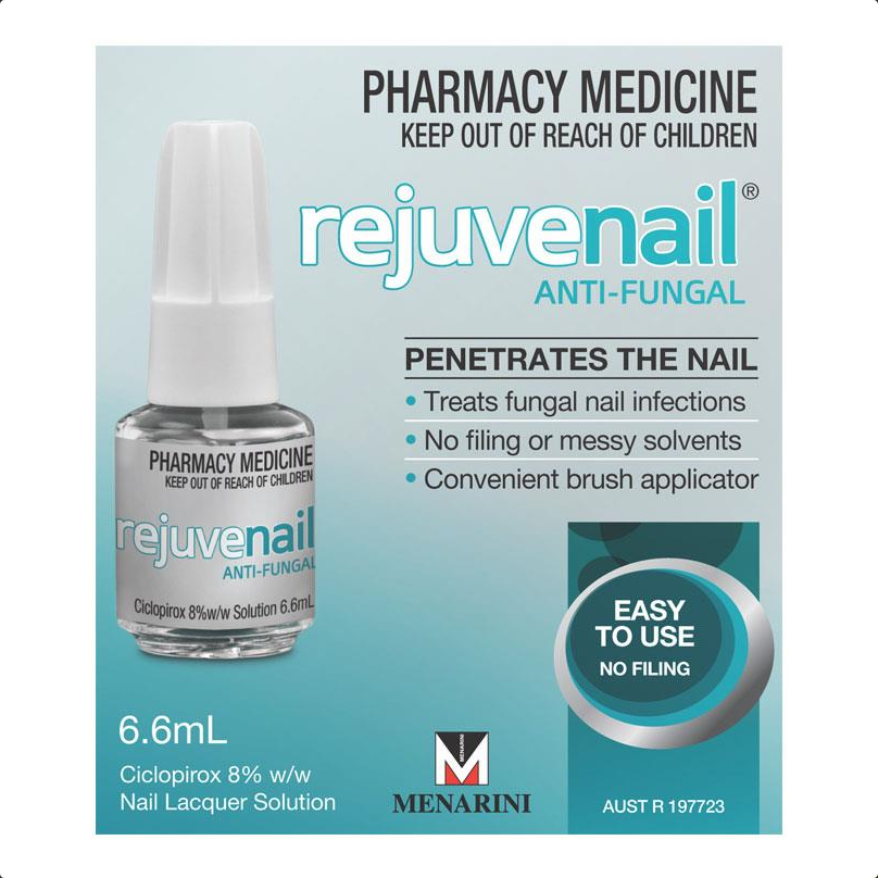 Rejuvenail Antifungal Nail Treatment Solution 6.6ml (Limit ONE per Ord ...