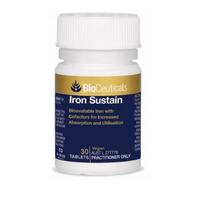 Bioceuticals Iron Sustain 30 Tablets – Better Value Pharmacy