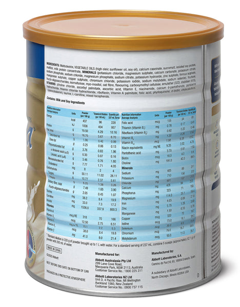 Glucerna Diabetic Milk Powder Vanilla Flavour 850g – Better Value Pharmacy