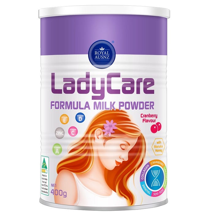 Royal AUSNZ LadyCare Formula Milk Powder 400g – Better Value Pharmacy