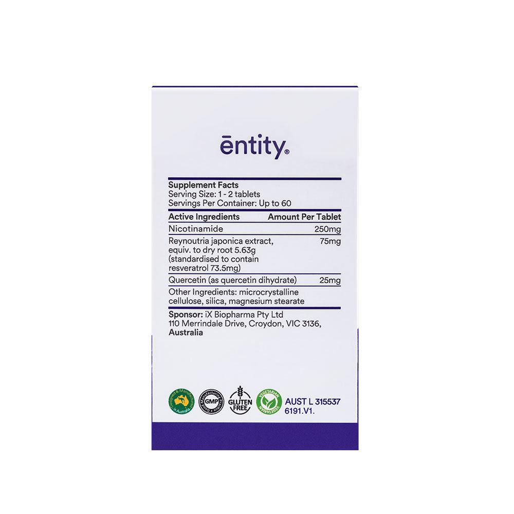 Entity RestoriX 60 Tablets (Ships May) – Better Value Pharmacy